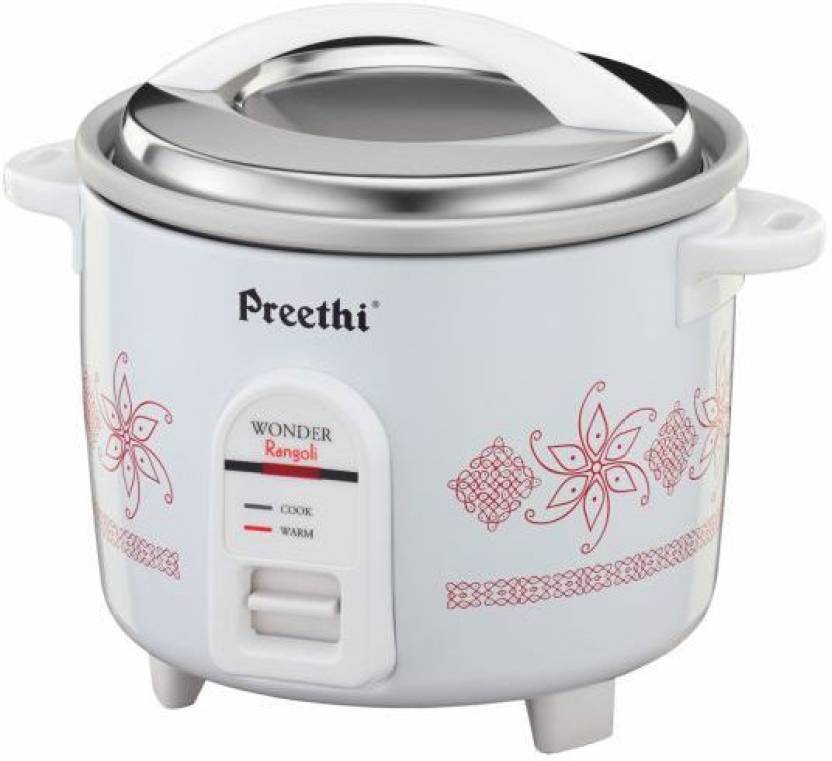 Preethi Rangoli 1.8 Litres RC-320 Electric Rice Cooker – ekitchen.in
